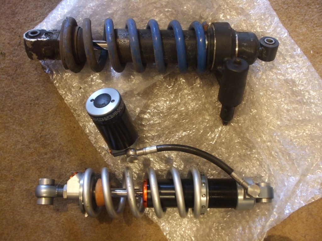 Triumph Tiger 1050 Suspension – WP Rear Shock | Dionysian Divagation ...